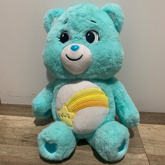 Care Bears | Toys | Care Bears Wish Bear Blue Shooting Star 4 Plush Toy ...